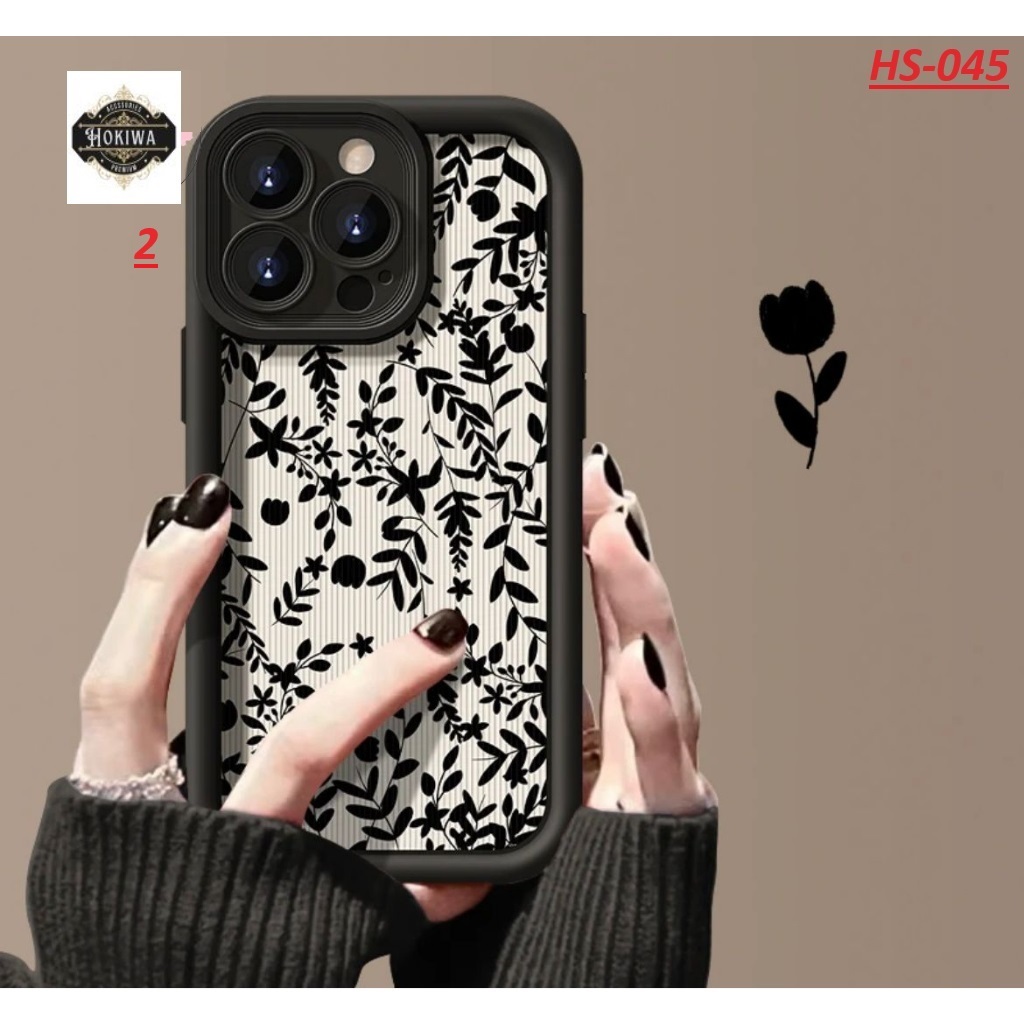 Jual HS-045/CASE IPHONE 11/15/15 PRO/15PLUS/15 PRO MAX PUFFY BUNGA ...