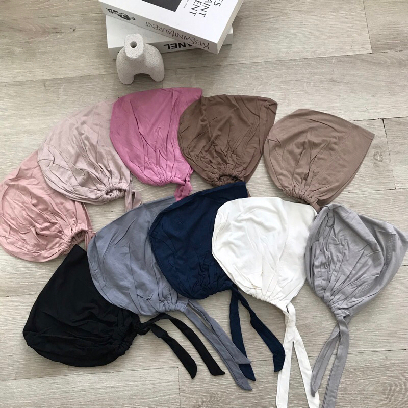 Jual Ciput tali Rayon UNIQLO| ciput malay tali| Inner Hijab Bahan ...