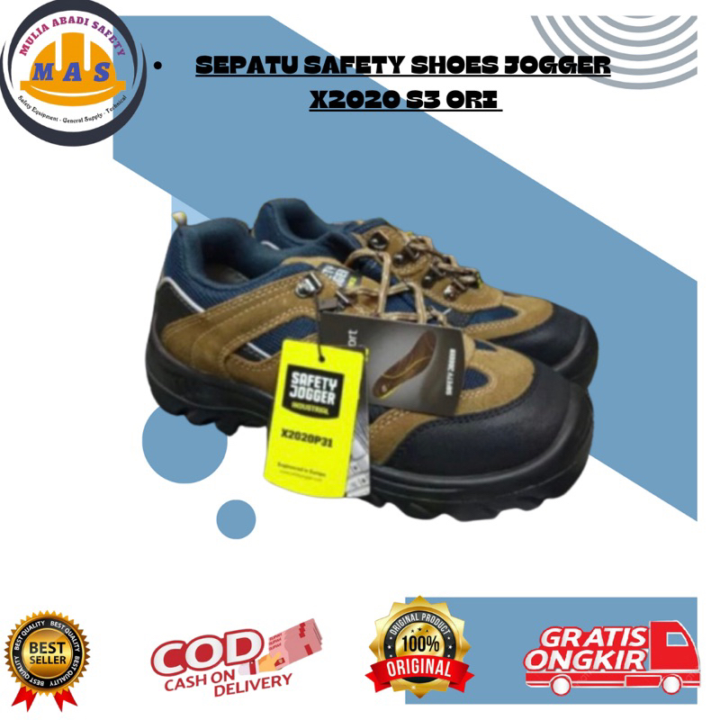 Jual Sepatu Safety SHOES JOGGER X2020 S3 Ori / Sepatu Safety Kerja ...