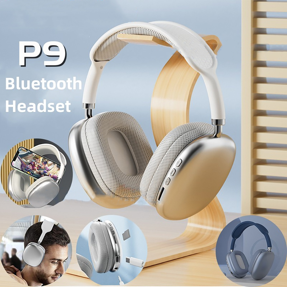 Jual P9 Bluetooth Headphone Bluetooth 5.1 IPX4 Waterproof Wireless ...