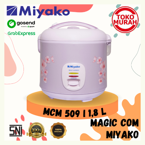 Jual MIYAKO MCM 509 Rice Cooker/Penanak Nasi/Magic Com 1,8 Liter ...
