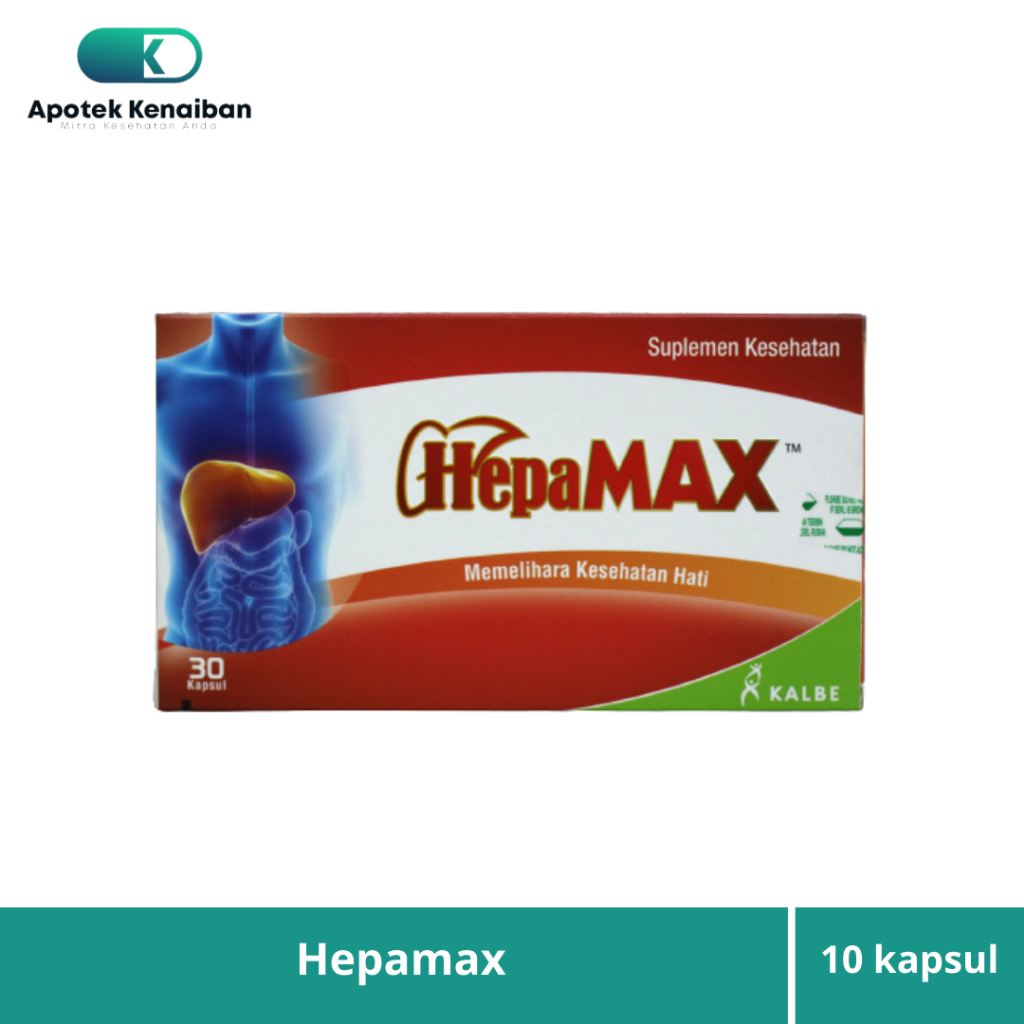 Jual HEPAMAX STRIP 10 KAPSUL / MEMBANTU PROSES PENYEMBUHAN FUNGSI HATI ...