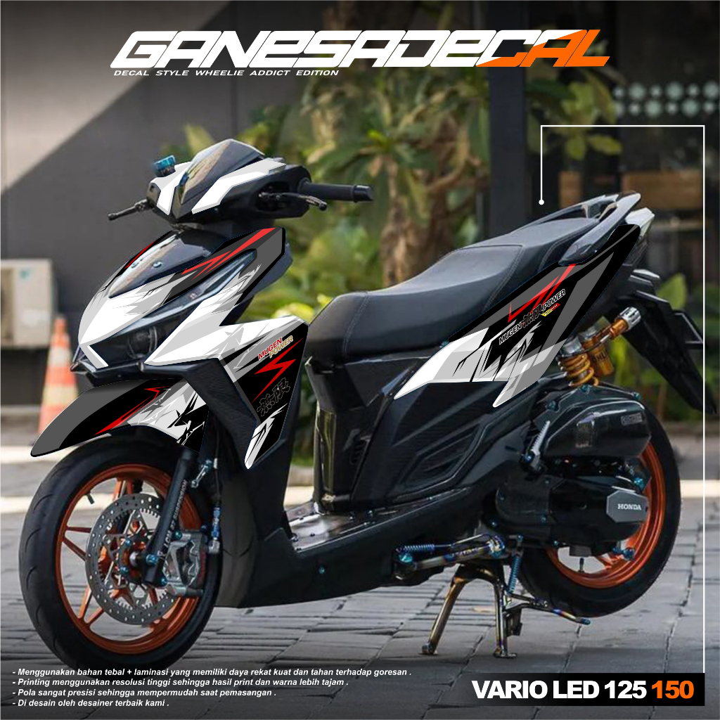 Jual Decal Stiker Vario LED 125 150 New Fullbody - Dekal Sticker Motor Honda Vario LED 125 150 ...