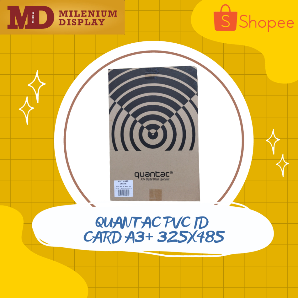 Jual QUANTAC PVC ID CARD A3+ | Shopee Indonesia
