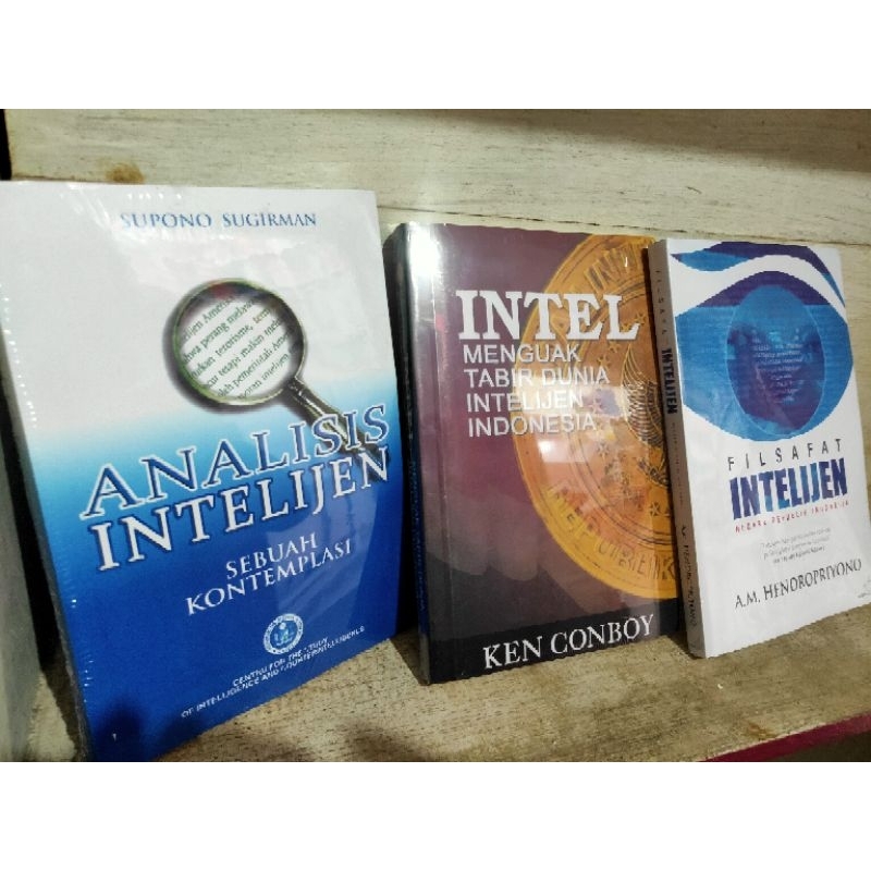 Jual Paket 3 buku INTELIJEN INDONESIA nupy | Shopee Indonesia