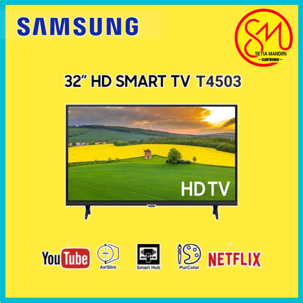 Jual SAMSUNG 32T4503 HD Ready Smart LED TV 32 Inch | Shopee Indonesia