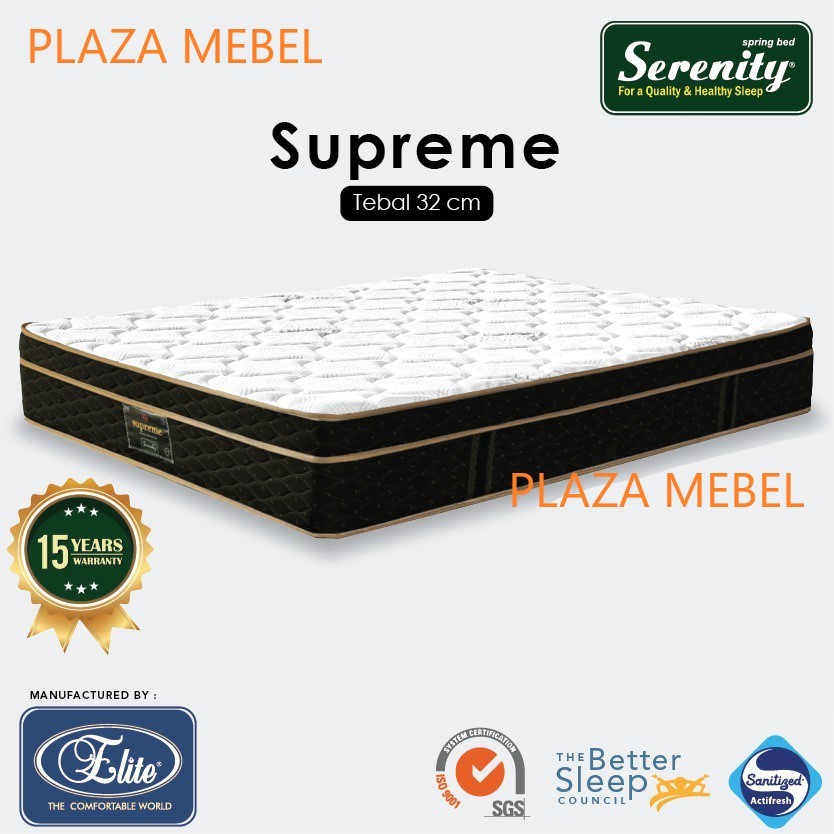 Jual Kasur Serenity ELITE Supreme Spring Bed Springbed ( Matras Only ...