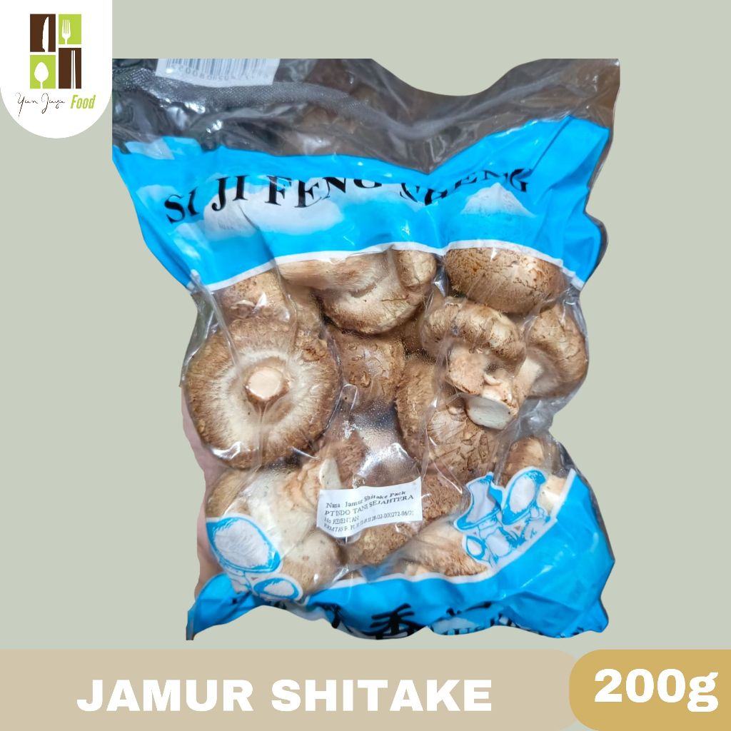 Jual Jamur Shitake / Shitake Mushroom / Fresh / Segar Kemasan 200g ...