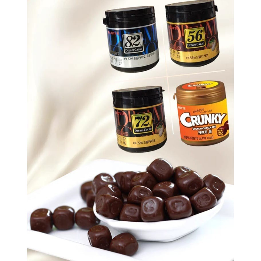 Jual Lotte dream cacao / Hospital Playlist / 56% 72% 82%/ Lotte Chocolate/ COKLAT LOTTE | Shopee ...