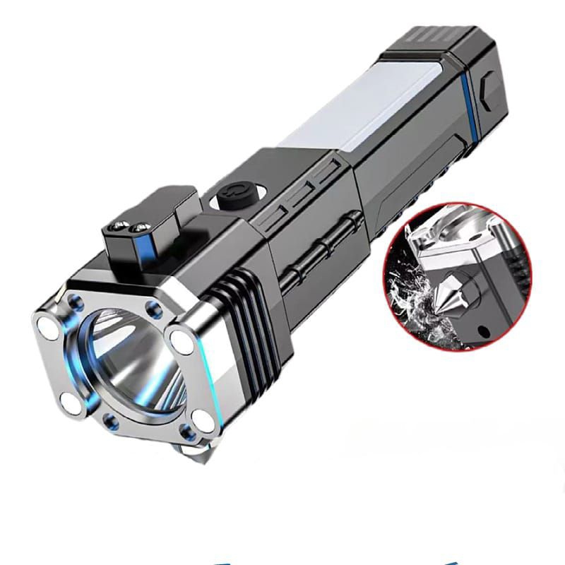 Jual Senter dengan palu magnet senter emergency Rechargable dengan palu ...