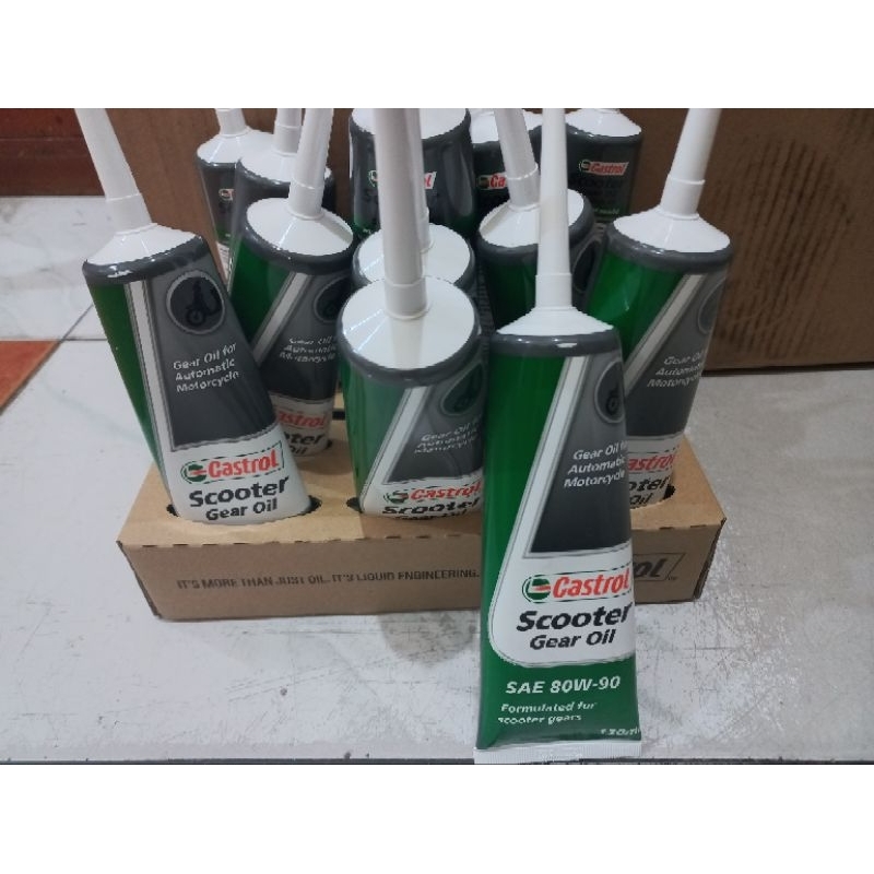 Jual Oli Transmisi Motor Castrol Scooter Gear oli Kemasan 120 ml ...