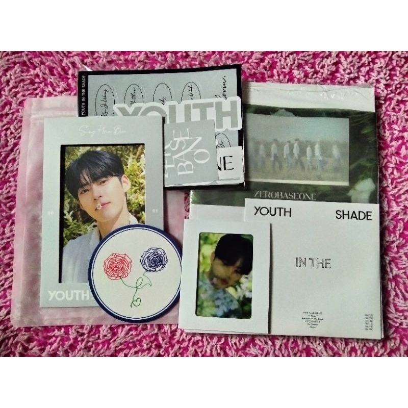 Jual [READY STOCK] ALBUM SEALED ARTBOOK ZB1 YOUTH IN THE SHADE POB WITHMUU HANBIN GUNWOOK YUJIN ...