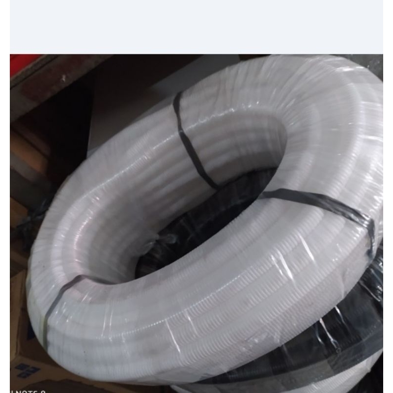 Jual Selang Flexibell 20mm putih polos, ini harga per 1 meter | Shopee ...