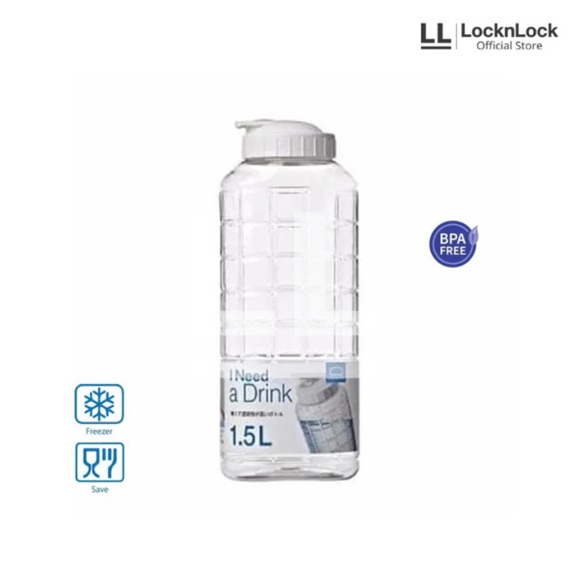 Jual lock n lock chest pet botol minum 1.5 L | Shopee Indonesia
