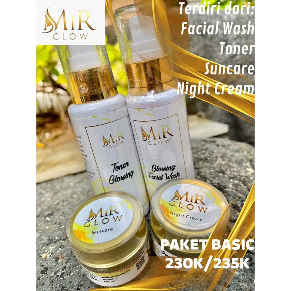 Jual PAKET WHITENING MIR GLOW (FREE GIFT) | Shopee Indonesia