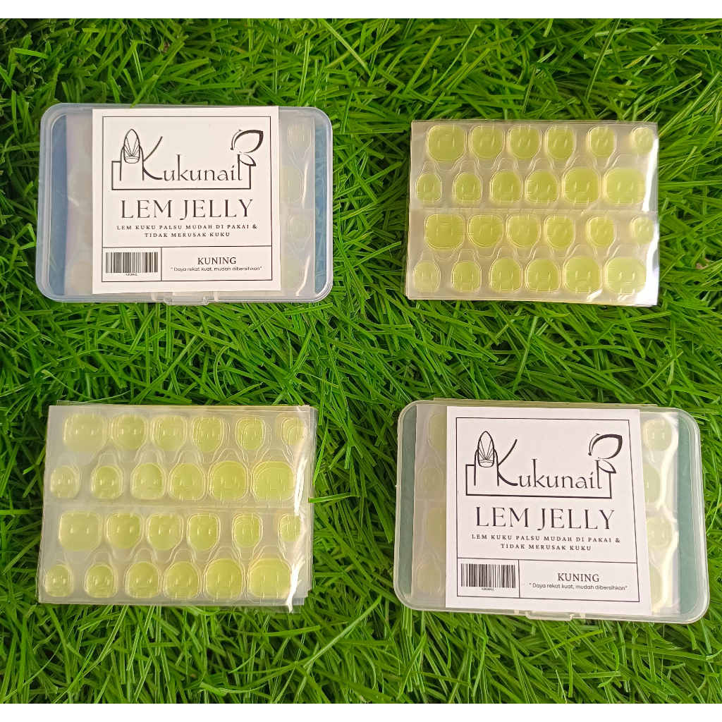 Jual Kukunail Lem Jelly Kuning Lem Kuku Palsu Glue Gel Dengan Daya ...