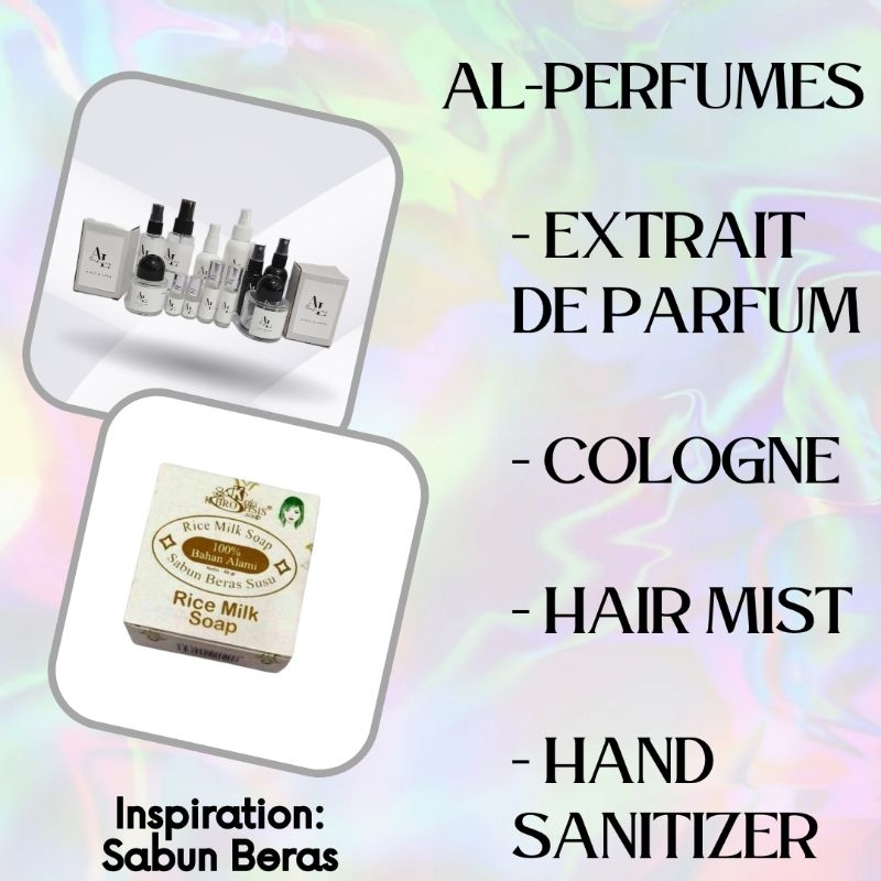 Jual AL-PERFUMES Parfum, Cologne Spray INSPIRED BY SABUN BERAS THAILAND ...