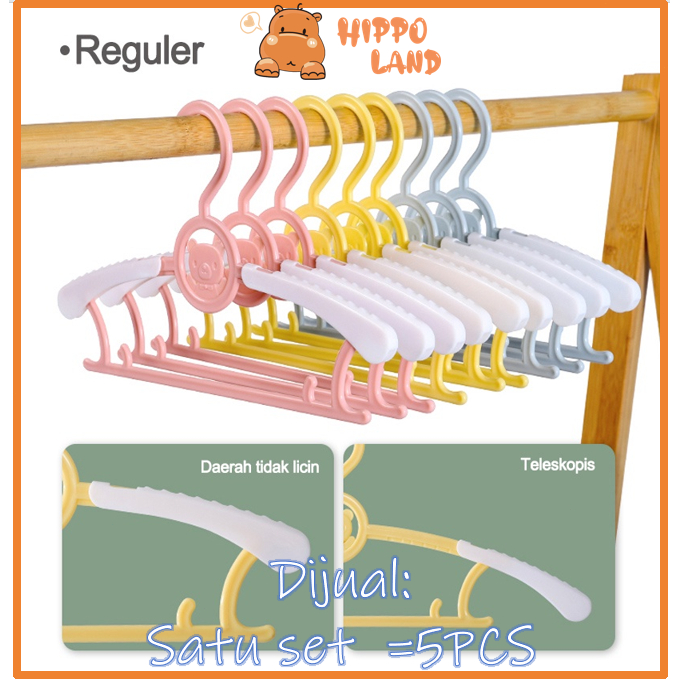 Jual HIPPO LAND HARGA 5PCS Hanger Setelan Anak | Gantungan Baju Anak ... Jual HIPPO LAND HARGA 5PCS Hanger Setelan Anak | Gantungan Baju Anak ...