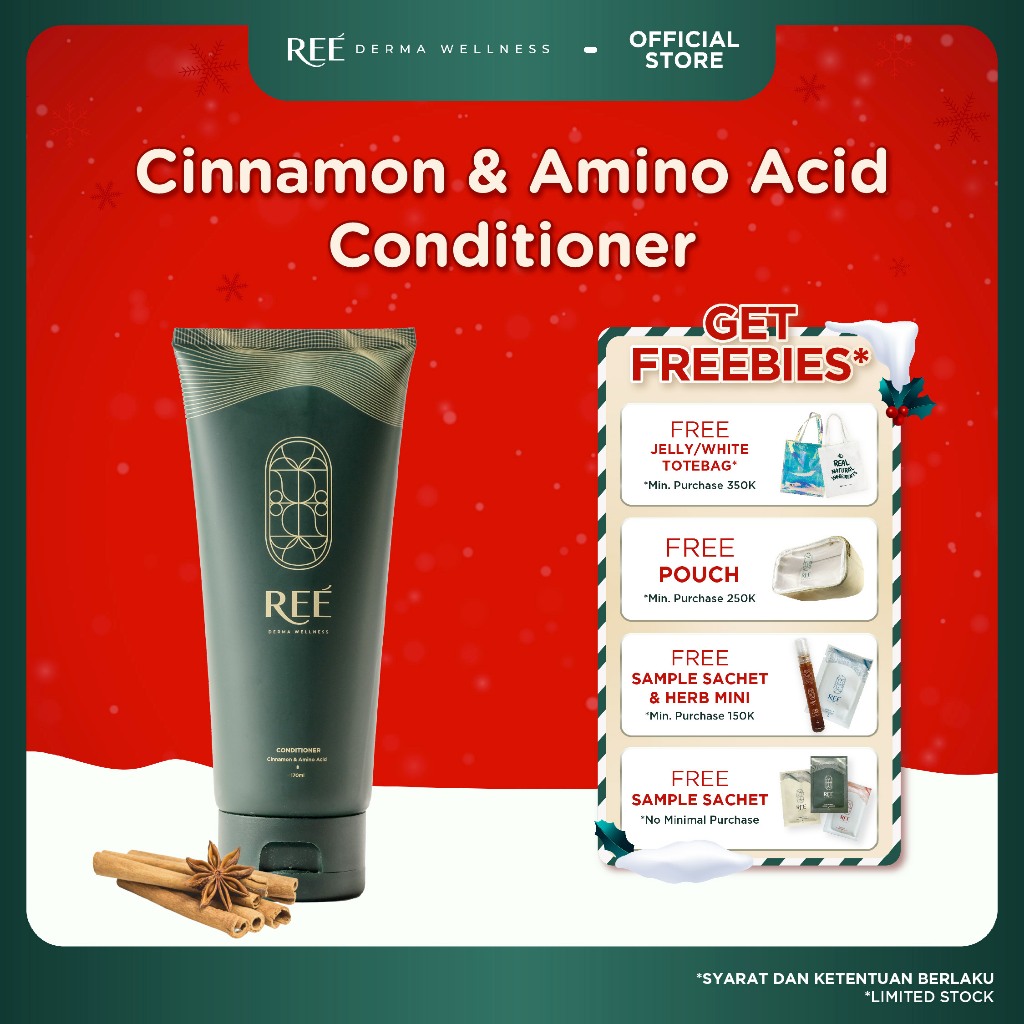 Jual Ree Derma Wellness - Cinnamon & Amino Acid Conditioner 170ml ...