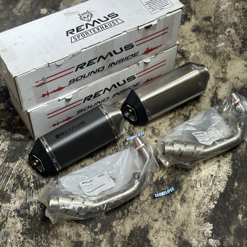 Jual Knalpot Remus Hexacone Vespa Sprint Primavera S LX LXV | Shopee ...