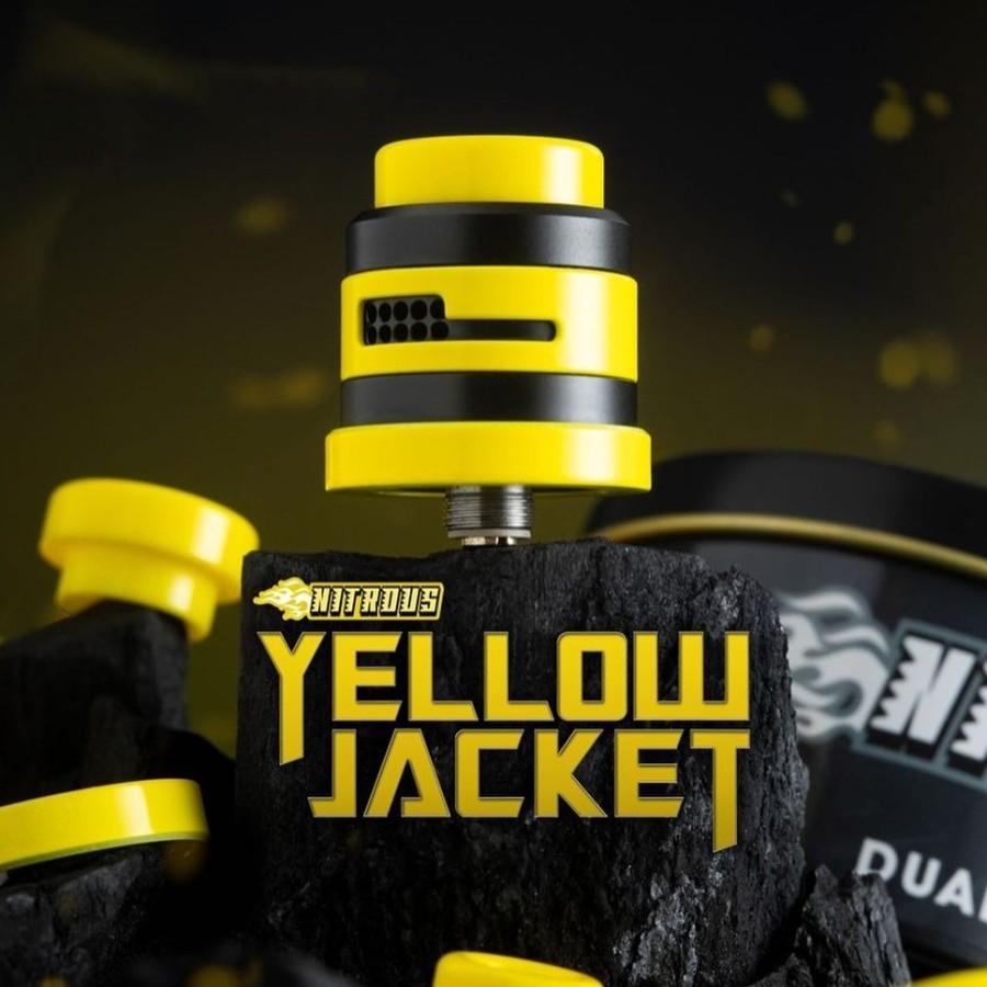 Jual NITROUS RDA DUAL CAP ONLY NITROUS 22MM AUTHENTIC by DAMN VAPE X ...