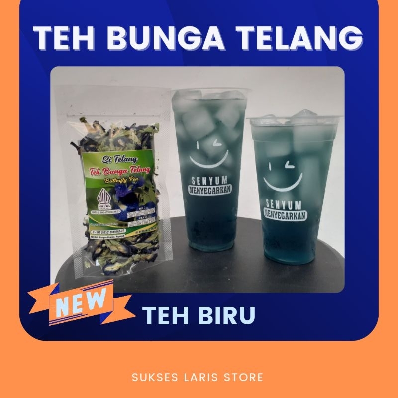 Jual TEH BUNGA TELANG TEH BIRU | TEH BIRU | BUTTERFLY PEA | TEH ...
