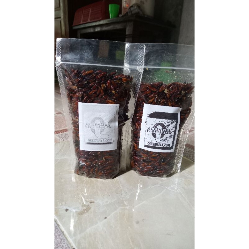 Jual ungker/entung / ulat jati goreng murah 100g | Shopee Indonesia