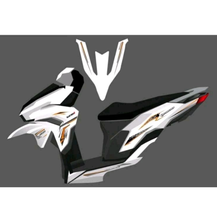 Jual STIKER STRIPING CUSTOM VARIO NEW 125 GEN 2 TRANSPARAN MOTIF VARIO CLICK | Shopee Indonesia