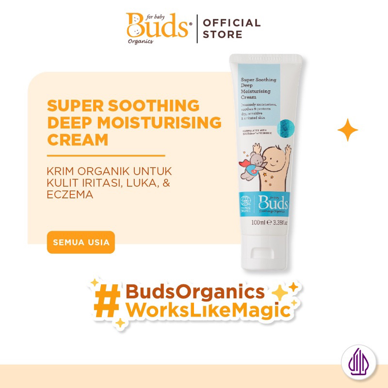 Jual Buds Organics Super Soothing Deep Moisturising Cream - Lotion atau ...