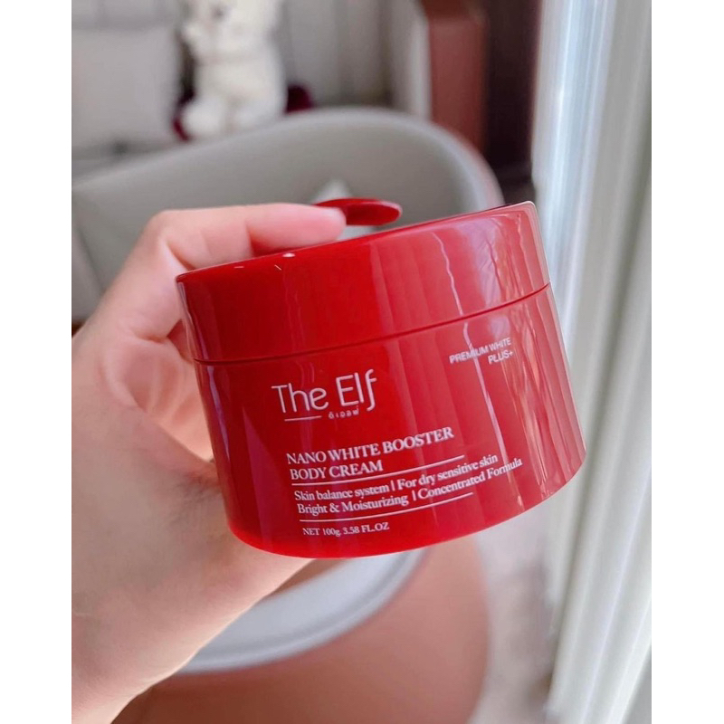 Jual THE ELF NANO WHITE BOOSTER PREMIUM WHITE PLUS + BODY CREAM 100 GR ...