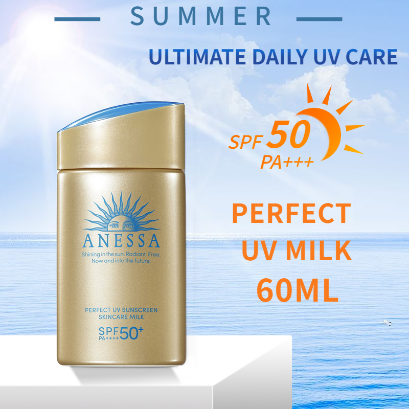Jual NEW Anessa Perfect UV Sunscreen Skin Care Milk SPF 50+ PA++++ 60ml 100% Original Anessa ...