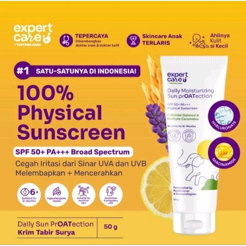 Jual EXPERT CARE DAILY PHYSICAL SUNSCREEN SPF 50+ PA+++ | SUNSCREEN IBU ...