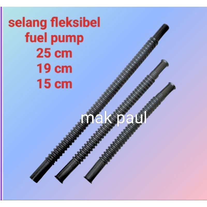 Jual selang fleksibel pompa bensin fuel pum bahan plastik kuat | Shopee ...