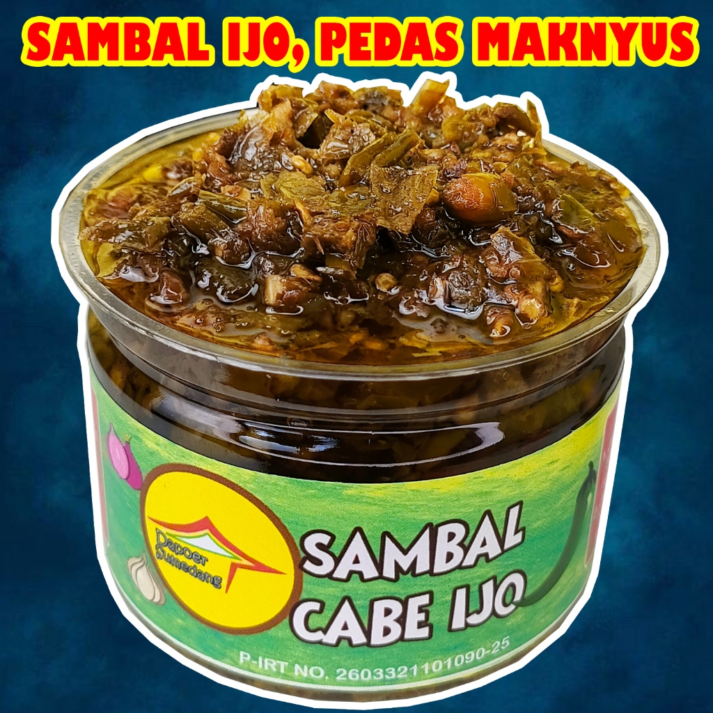 Jual SAMBAL CUMI PETE/SAMBEL ROA ASAP/CUMI IJO/TERASI/GEPREK/JENGKOL/CABE IJO/by DAPOER SUMEDANG ...