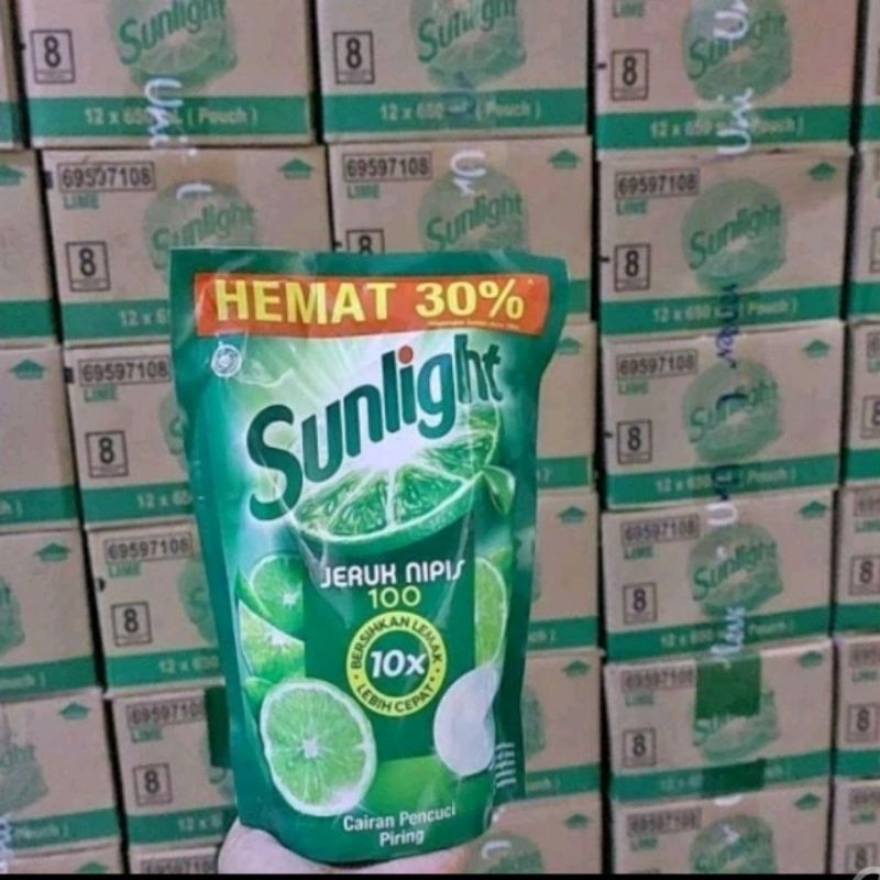 Jual Sunlight 650/700ml 1 dus | Shopee Indonesia