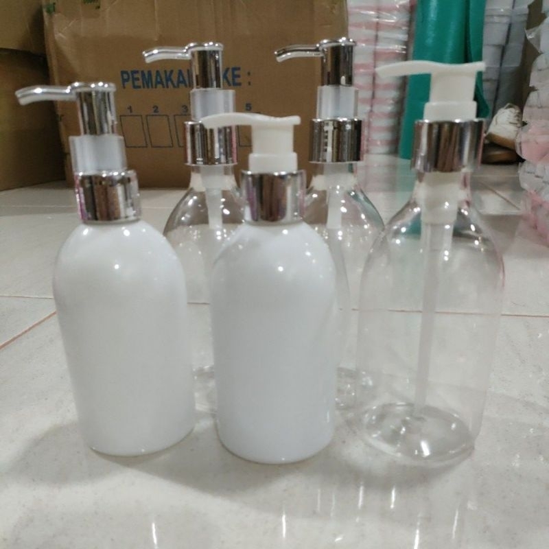 Jual botol oval 250ml pump / BOTOL 250 ml | Shopee Indonesia
