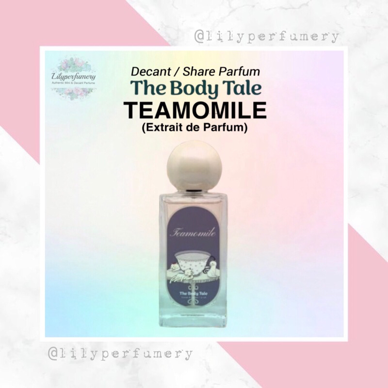 Jual Parfum Decant / Share THE BODY TALE TEAMOMILE Extrait de Parfum 1 ...