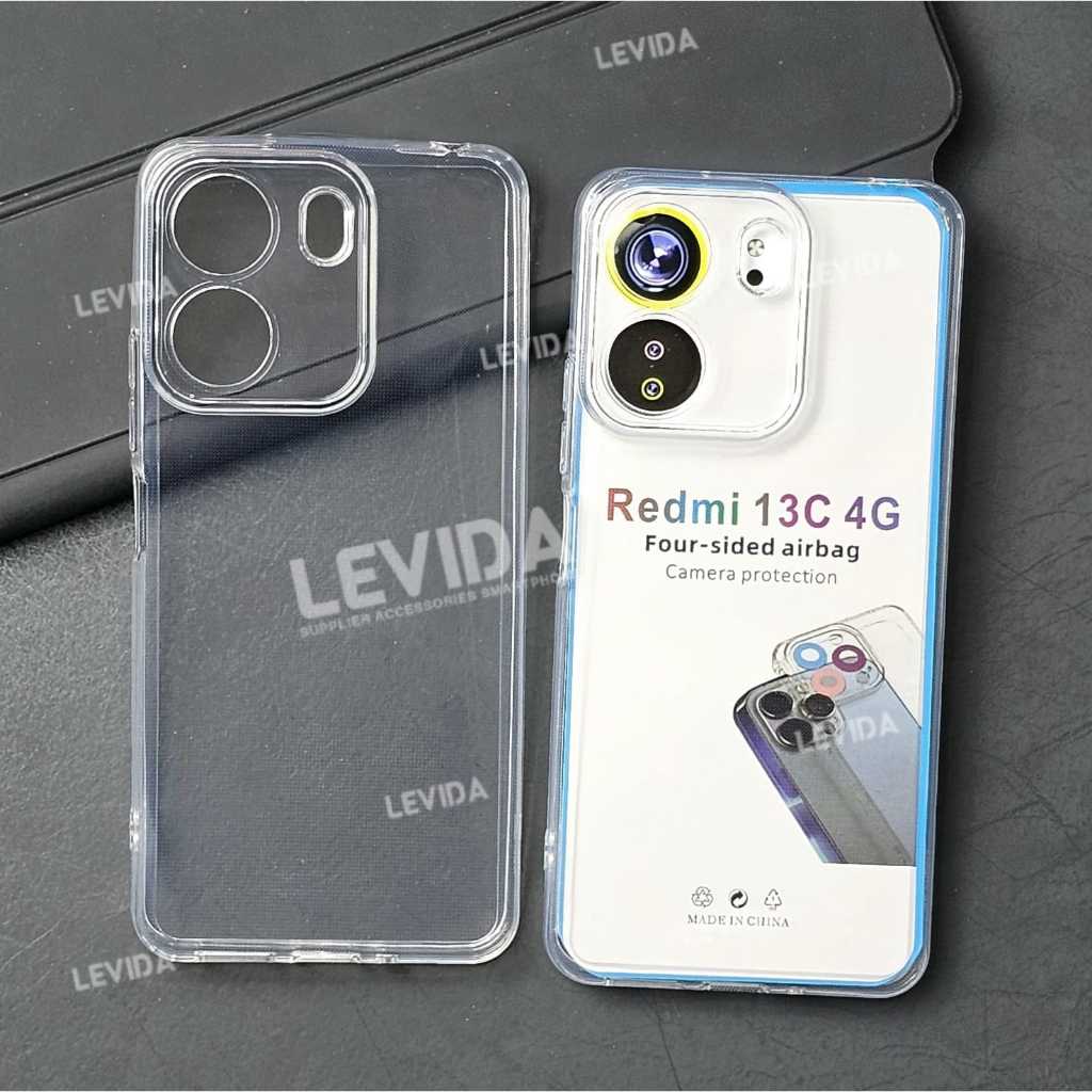 Jual Redmi 13C Softcase Bening Clear HD case soft Case Ultra Clear ...