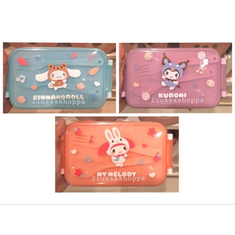 Jual Bento Box Miniso - Sanrio Characters Bento Box | Shopee Indonesia