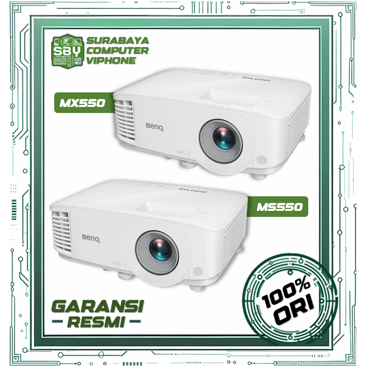 Jual BenQ Proyektor MX550 I MS550 I MX560 I MW560 Garansi Resmi | Shopee Indonesia