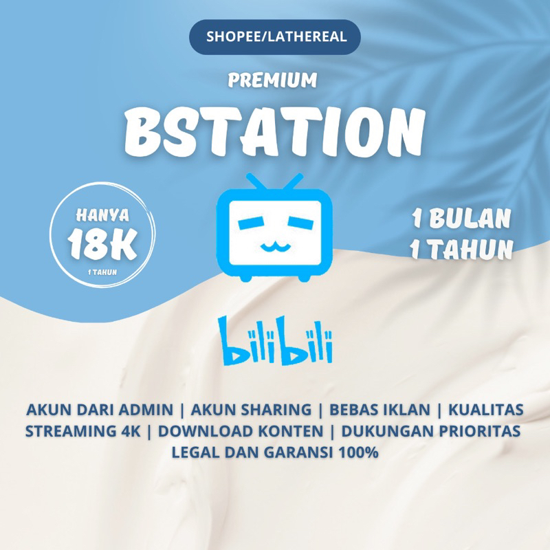 Jual BSTATION BILIBILI PRIVATE FULL GARANSI | Shopee Indonesia