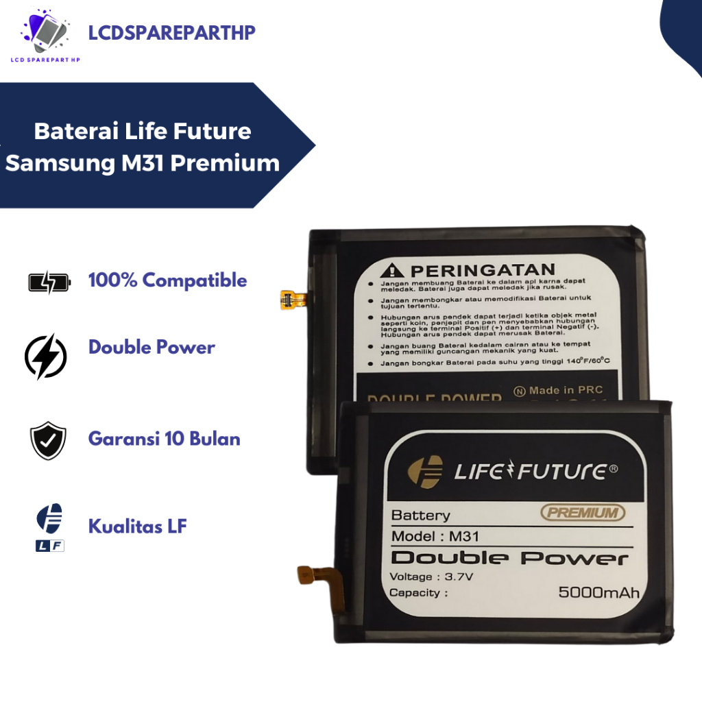 Jual Samsung Baterai Life Future Premium - M31 | Shopee Indonesia