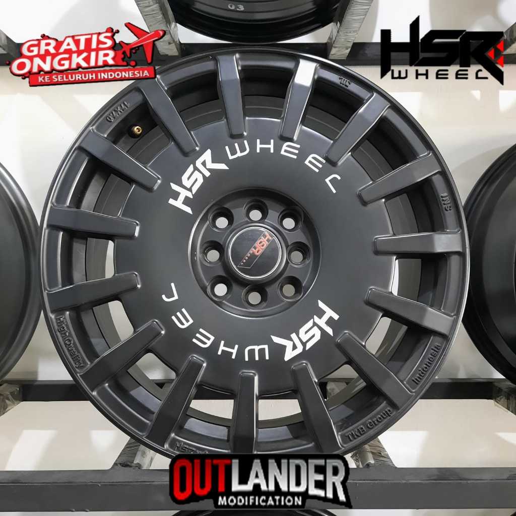 Jual Velg Racing Monoblock Hsr Rally R17 Baut 4 Untuk Avanza Livina ...