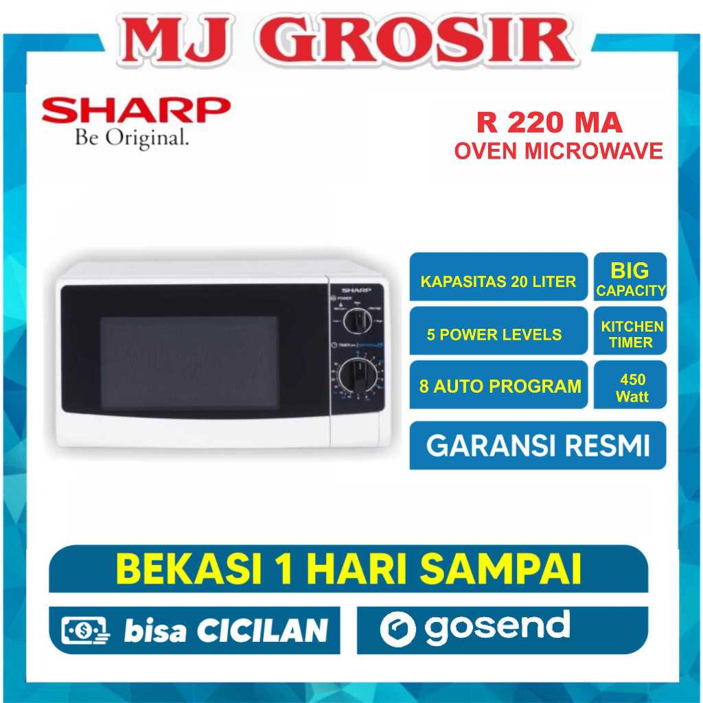 Jual OVEN SHARP R 220 MA R220MA SERBAGUNA | Shopee Indonesia