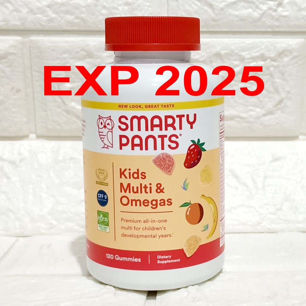 Jual Smarty Pants Kids Formula Multivitamin Omega 3s Vit D3 for ...