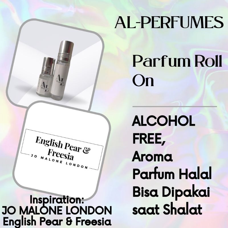 Jual Parfum Mini Roll On 3mL / 6mL INSPIRED BY JO MALONE LONDON English ...
