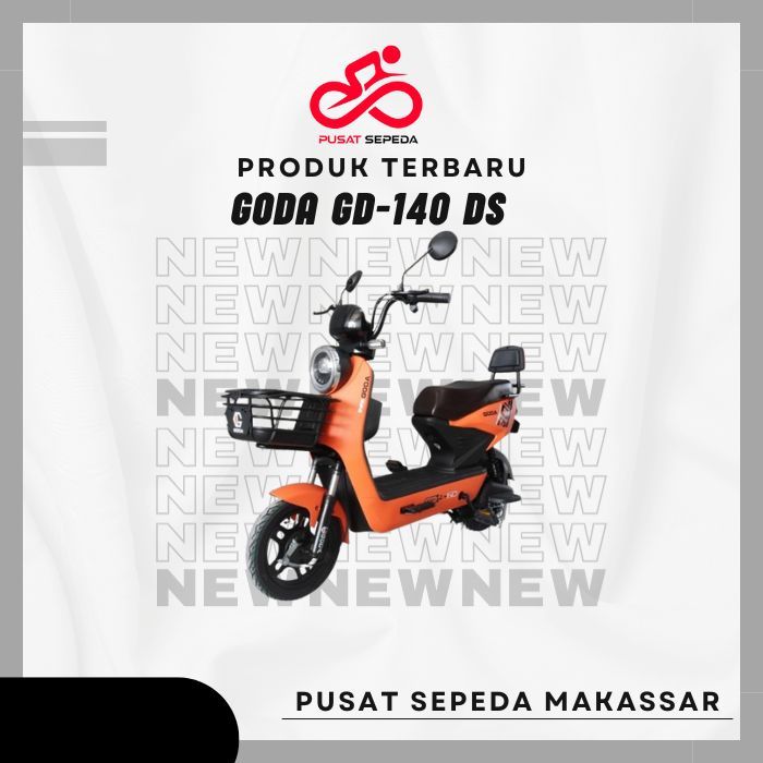 Jual Sepeda Listrik Goda 140 DS | Shopee Indonesia