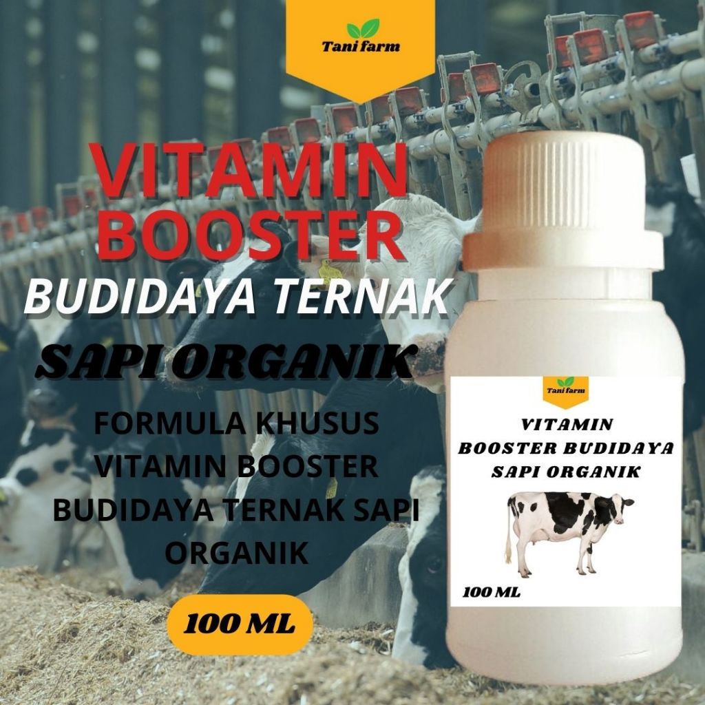 Jual TFI Vitamin Cair Sapi Cepat Gemuk/Vitamin Penggemuk Ternak Sapi ...