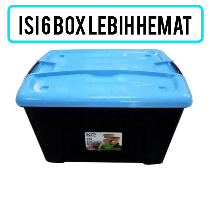 Jual Box Container 50 Liter Bundling Isi 6 | Shopee Indonesia