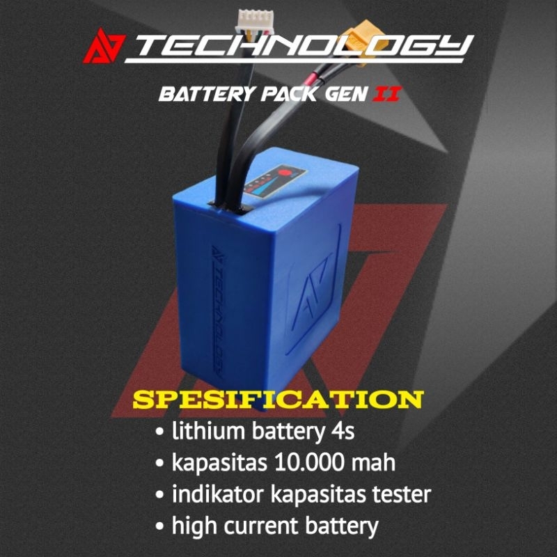 Jual baterai battery pack 10.000MAh ABTECHNOLOGY | Shopee Indonesia